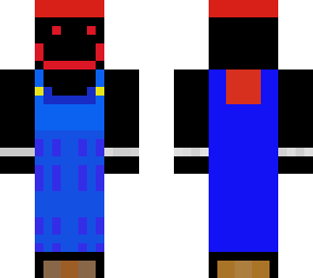 Evil Mario | Minecraft Skin