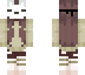 fox mask girl | Minecraft Skins