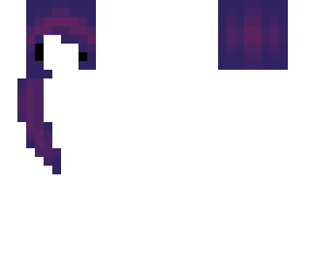 Purple Ponytail- Hair Base 6 | Minecraft Skin