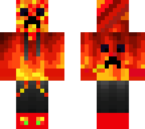 Minecraft Fire Creeper