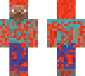 Redstone Steve | Minecraft Skin