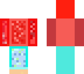 ruby armor | Minecraft Skins