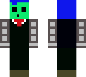 slime spy (mobs in black) | Minecraft Skin