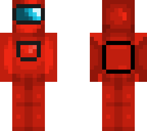 Among us the impostor | Minecraft Skin