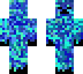 blue drowned | Minecraft Skin