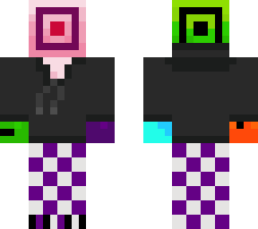 Boxel Rebound Hoodie | Minecraft Skin