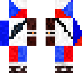 czechia,kofola.socks in sandals and kidney bag | Minecraft Skin