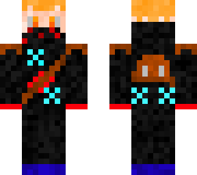 Espa con capucha y mascara | Minecraft Skin