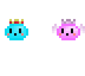 King And Queen slime. | Minecraft Skin