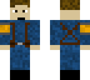 Marleyan Soldier with Blue Uniform | Minecraft Skin
