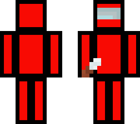 Red Imposter | Minecraft Skin
