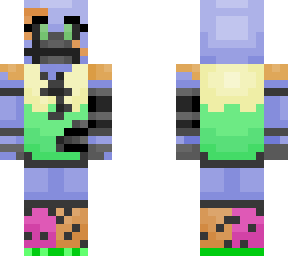 shattered glamrock chica | Minecraft Skins