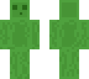 Slime TRANSPARENT | Minecraft Skin