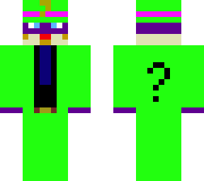 the riddler | Minecraft Skins