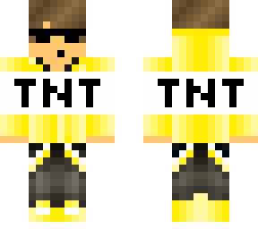 Yellow TNT | Minecraft Skin