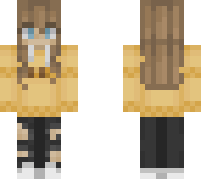 Bee Sweater Girl Matching Skin | Minecraft Skin