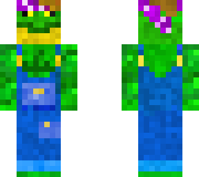 buff frog man | Minecraft Skin