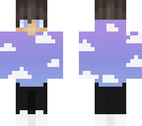Cloudy sky | Minecraft Skin