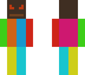 Ghat Rainbow Skin | Minecraft Skin
