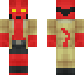 Hellboy | Minecraft Skin