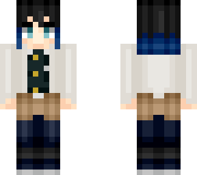 Inosuke Variant | Minecraft Skin