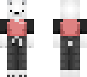 Laid-back Polar Bear | Minecraft Skin