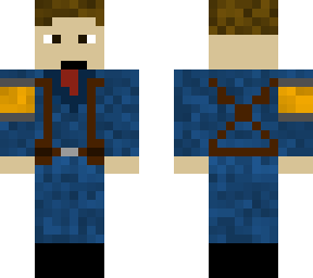 Marleyan Soldier With Blue Uniform Part 2 | Minecraft Skin