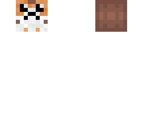 Porg head template | Minecraft Skin