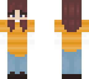reg long hair | Minecraft Skin