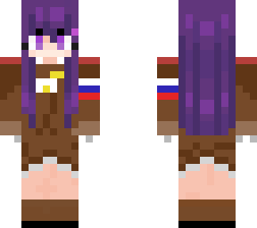yuri ddlc | Minecraft Skins
