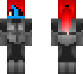 Undyne Minecraft Skins