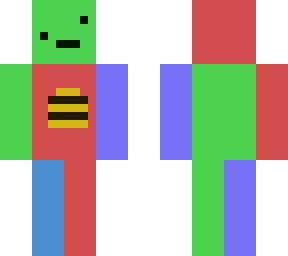 When you make a skin in 2 seconds and call it "ironic" | Minecraft Skin