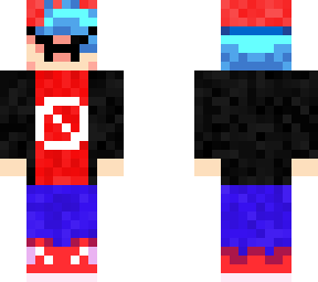 fnf boyfriend | Minecraft Skins