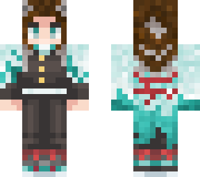 demon slayer custom | Minecraft Skin