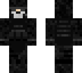ghost mw2 | Minecraft Skins