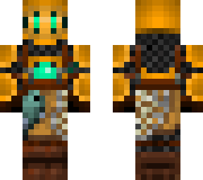 Gilded Fisherman | Minecraft Skin