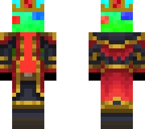 mr.peperoni the king update 1 | Minecraft Skin