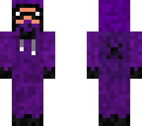 Purple Masked | Minecraft Skin