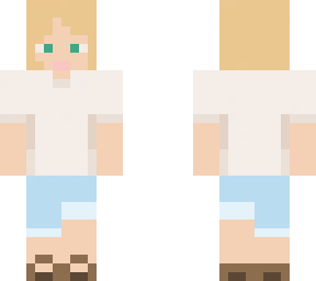 Sandy Sandals (with sandals) | Minecraft Skin