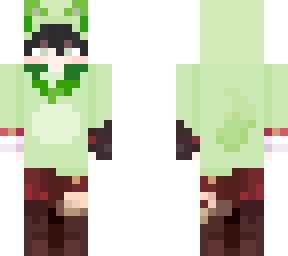 Sprigatito Hoodie | Minecraft Skin