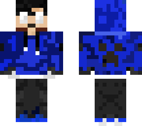 The rawknee games blue | Minecraft Skin