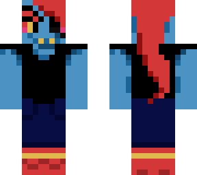 undyne | Minecraft Skins