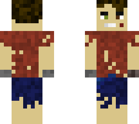 Boy with Ripped Clothes | Minecraft Skin