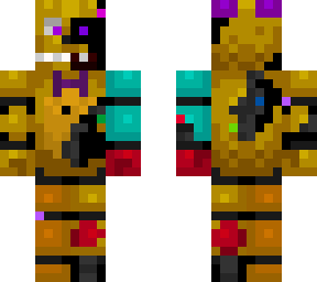 Broken Prototype Spring Bonnie | Minecraft Skin