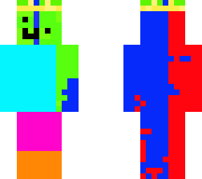 Derp of many colours | Minecraft Skin