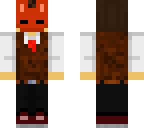 fox mask | Minecraft Skin
