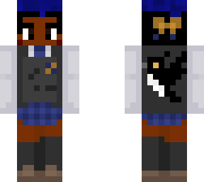 Kass Ravenclaw uniform 3 | Minecraft Skin