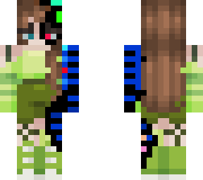 robotified edit girl 2 | Minecraft Skin
