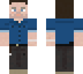 TWD Rick Grimes 6X10 | Minecraft Skin