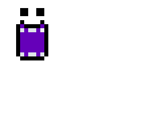 very spooky ghost purple | Minecraft Skin